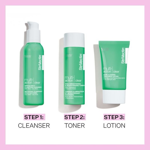 StriVectin | Skincare | Strivectin 3 Step Acne Clearing System | Poshmark